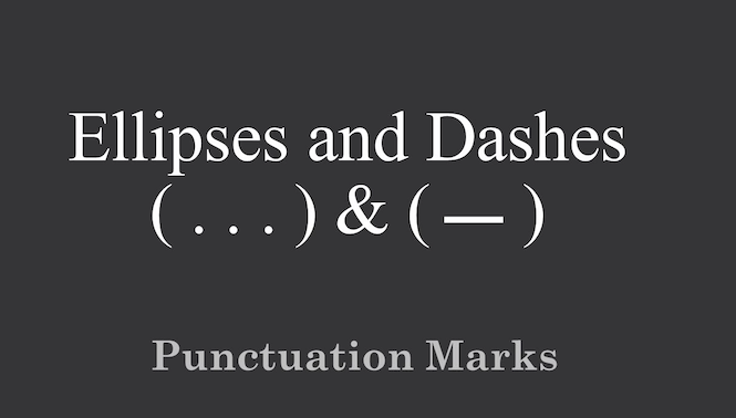 How to Use Dashes and Ellipses in a Screenplay | by Scott Myers | Go ...