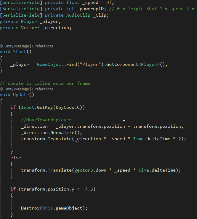 Working with Unity; powerups: everything you need to know - ben riffe ...