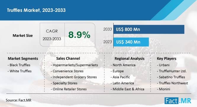 Truffles Market Is Predicted To Reach US$ 800 Million By 2033 | by Powarpranali | Aug, 2023 | Medium