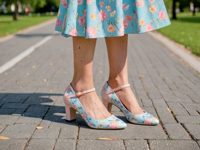 Cute Low Heels. Get ready to walk in style with our… | by Ashlee Moore ...