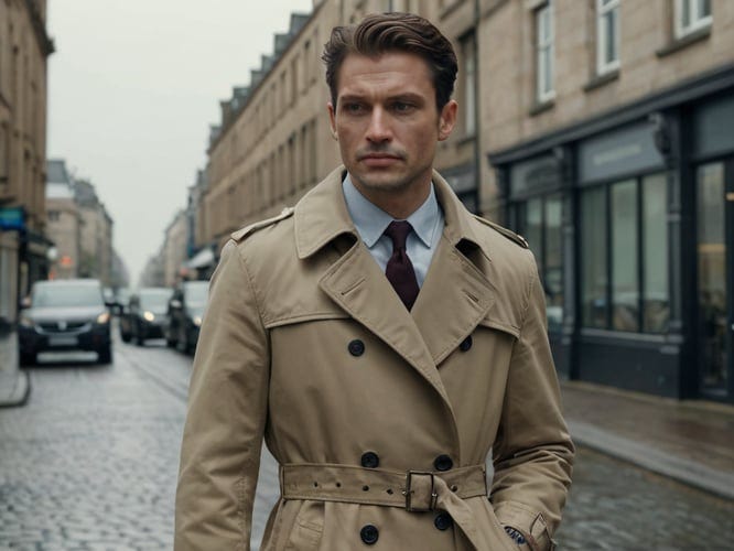 Long Trench Coats. Dive into the world of long trench… | by Richard ...