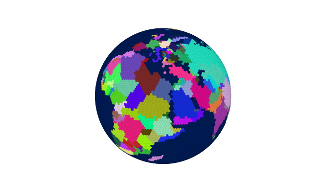 How to create large spherical hexagonal grids in Unity | by Kronnect | Medium