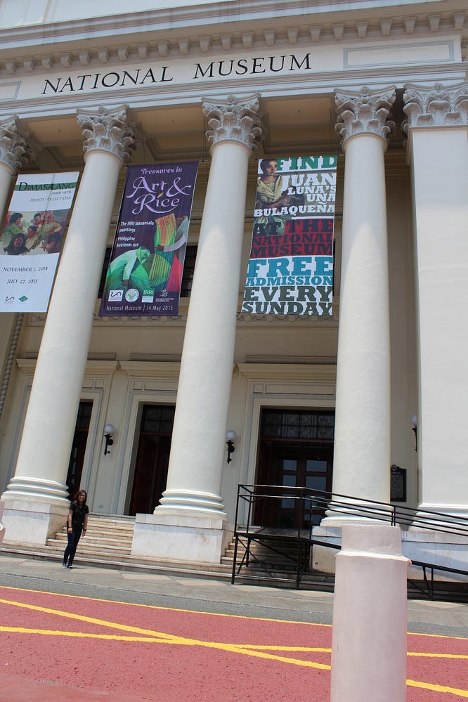 The Facade of the National Museum | by La Treece Tabbu | Medium