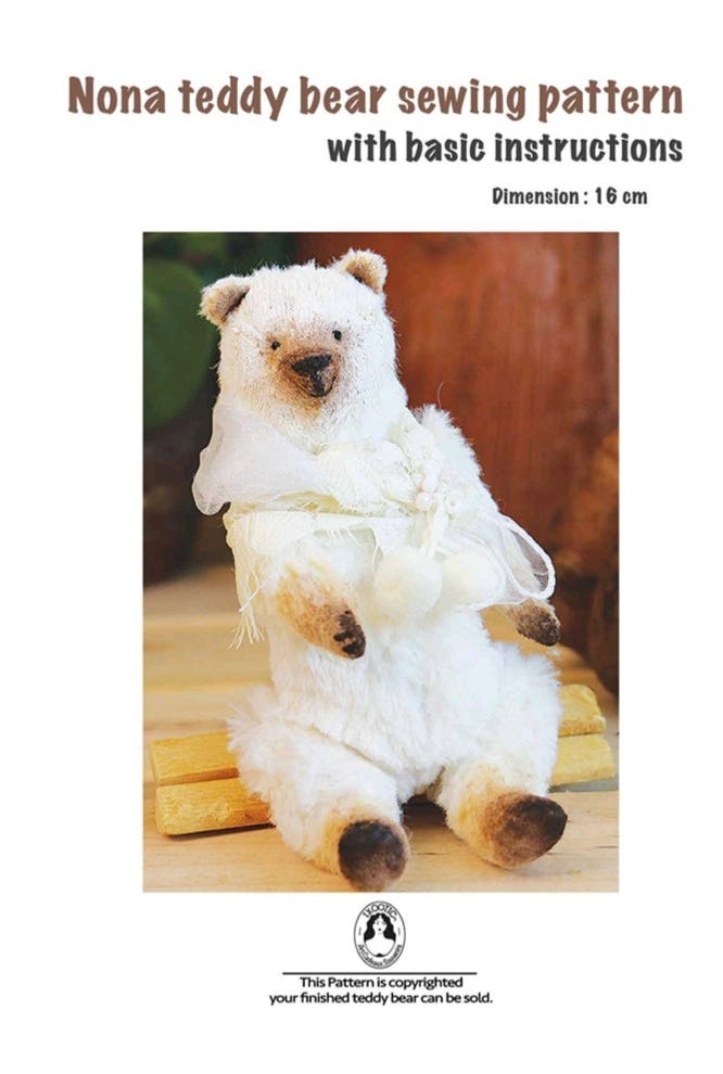 Meet Nona, The Adorable Five-Jointed Handmade Teddy Bear | by ...