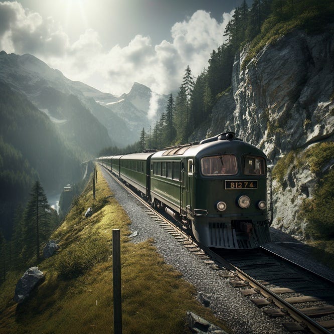 Poem of the Day: A Train Ride - T.E. Bryan - Medium