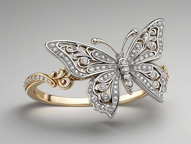 Diamond Butterfly Rings. Shine bright like a diamond with our… | by ...