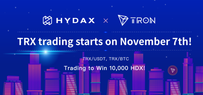 RNEW -TRX List Hydax Exchange. I.Review TRON | by Thuy Nguyen | Medium
