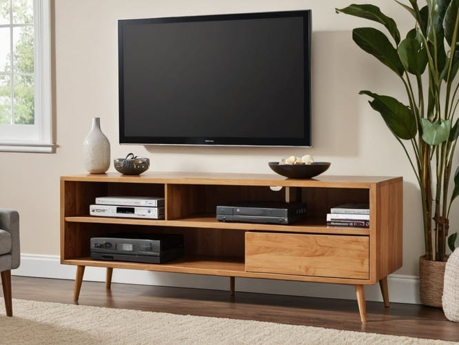 Natural Wood Tv Stands. Transform your living area with our… | by ...