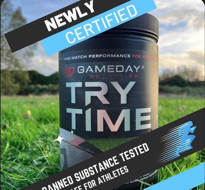 Rugby Nutrition - Gamedaynutritionuk - Medium