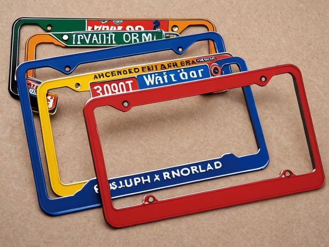 License Plate Frames. Get ready to personalize your vehicle… | by Kyle ...