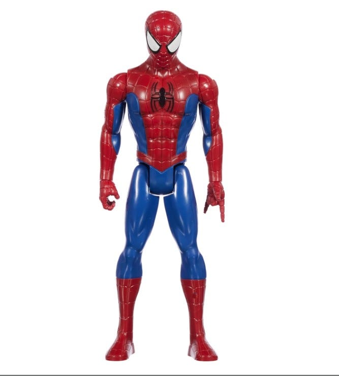 Welcome to the Marvel Titan Hero Series Spider-Man 12-Inch Action ...