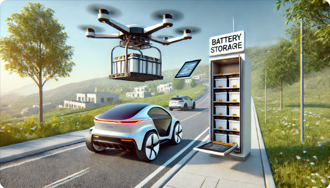 Empowering Electric Vehicle Journeys: The Critical Role of Drones in On-the-Move Battery ...