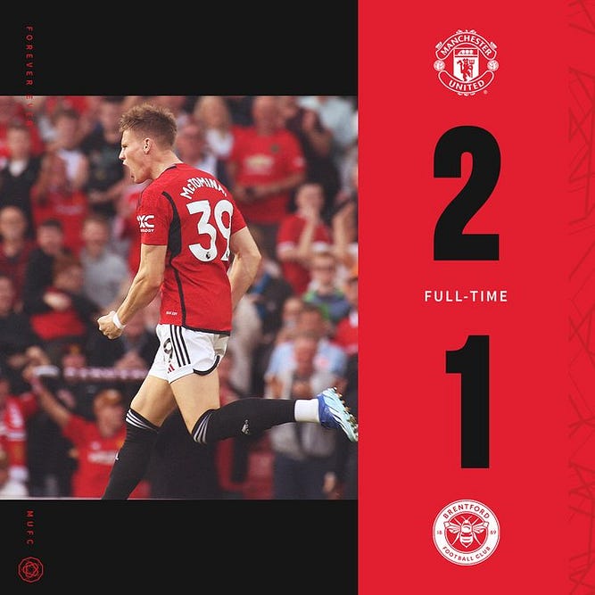 Manchester United Comeback Lawan Brentford, Netizen: Fergie Time is ...