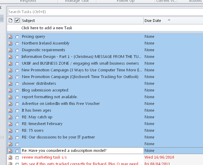 Managing Time in Outlook: How to Bulk Delete Outlook Tasks | by Anne ... Managing Time in Outlook: How to Bulk Delete Outlook Tasks | by Anne ...
