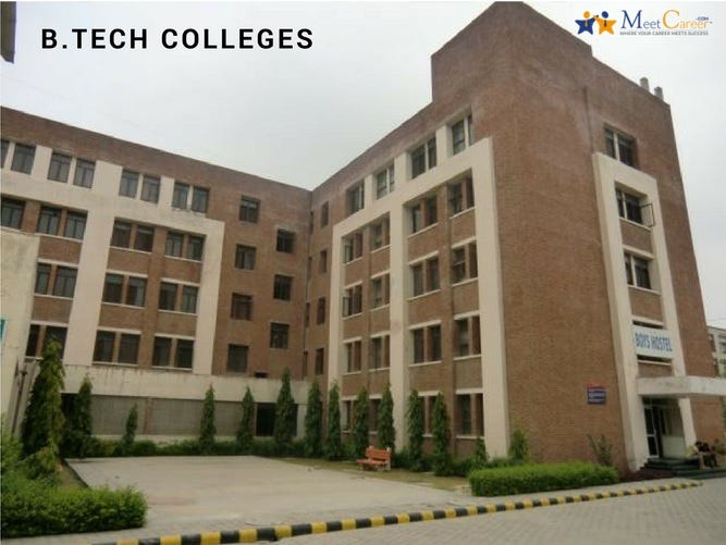B. Tech colleges, Engineering — MeetCareer | by Aashish | Medium