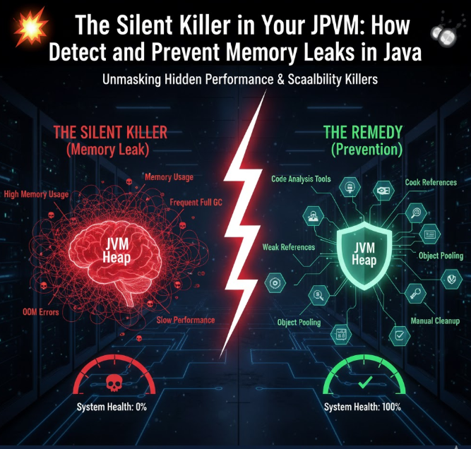💥 The Silent Killer in Your JVM: How to Detect and Prevent Memory Leaks in Java | by dolly ...