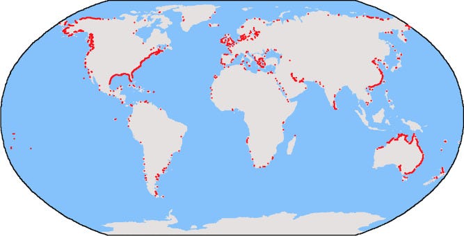 Salt Marshes Map Can Software Save Salt Marshes? | Ensia