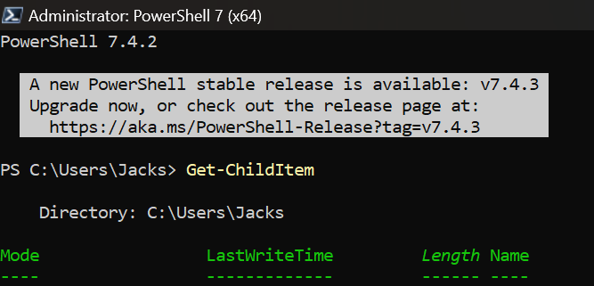 How to List the Files in a Directory With the “Get-ChildItem” Command in Windows PowerShell | by ...