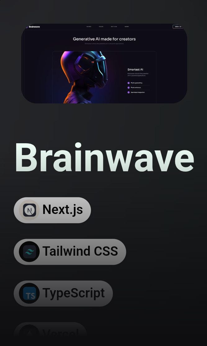 Building Brainwave: A Modern SaaS Landing Page with Next.js, Tailwind ...