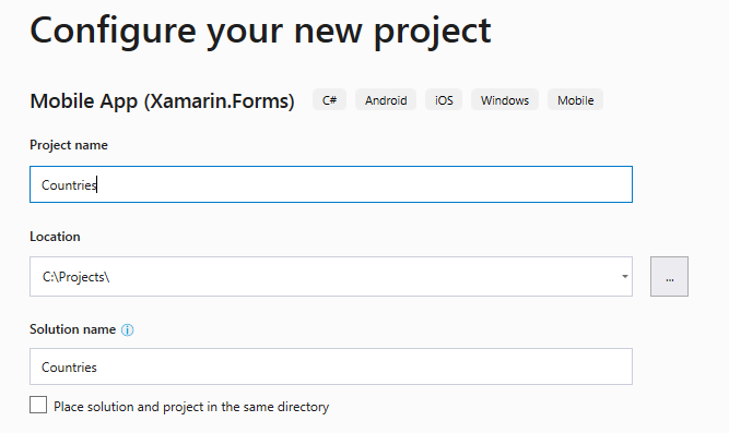 Consumiendo un API REST con Xamarin.Forms Parte 1 — Creación del Proyecto | by Antonio Tamez ...
