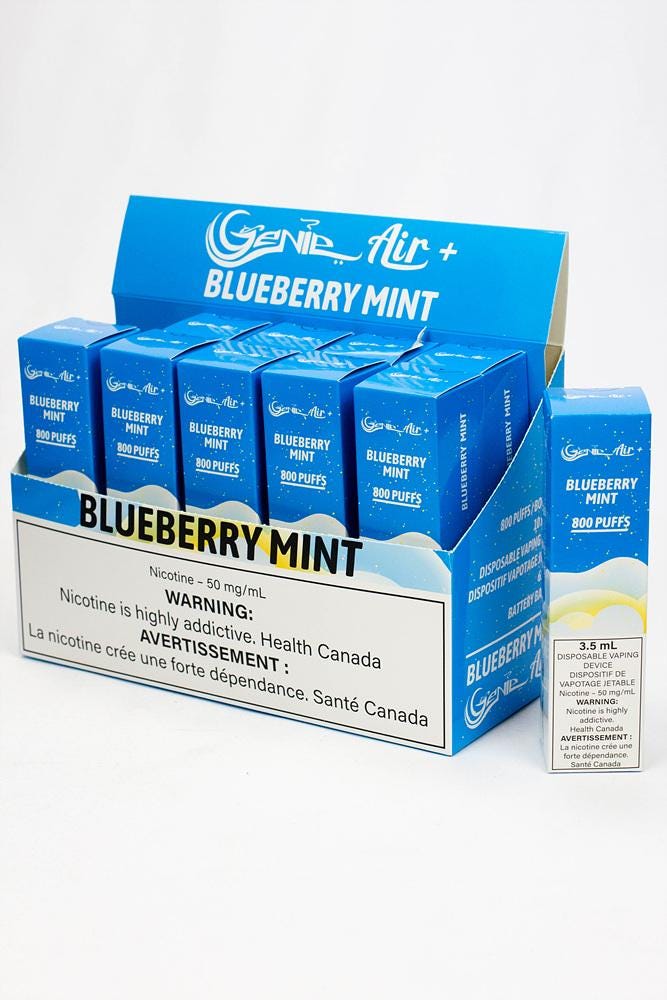 Genie Air+ Disposable Pod Device | Blueberry Mint — Vape Density ...