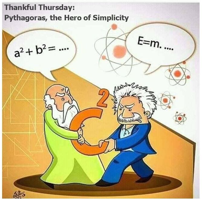 Pythagoras: the Hero of Simplicity | by LittleStreams | Medium