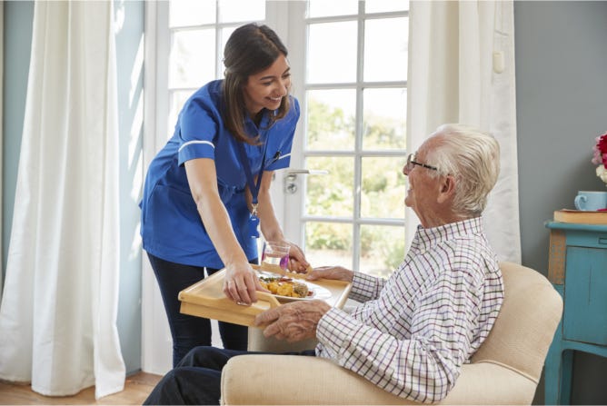 Supporting Seniors with Personal Care Tasks - White Dove Health Agency ...