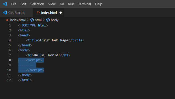 Greeting the World in JavaScript. Plus, A Little Extra HTML… | by ...