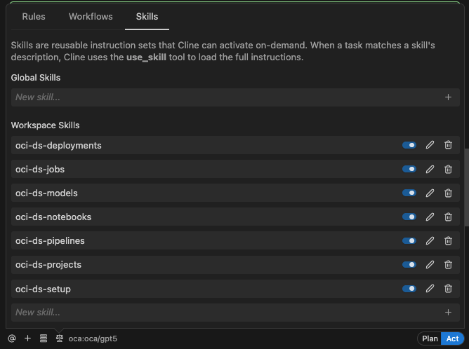Using Skills with Cline. And converting an MCP server to Skills | by ...