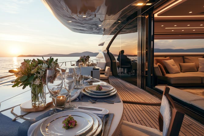 Yacht Catering Secrets: Indulgent Delights Aboard - TiKi Mermaid - Medium