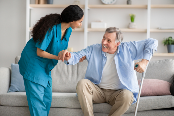 Encouraging Independence and Preventing Falls - Silverbird Homecare ...