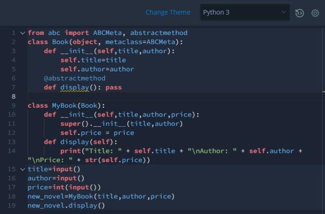 30 Day code challenge-python. Day 13–Abstract Classes | by Ganesh ...