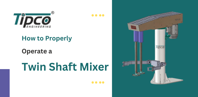 How to Properly Operate a Twin Shaft Mixer | by Tipcoengineering | Jul ...
