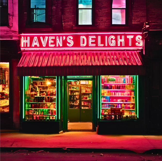Haven’s Delights. Nestled in the corner of an old… | by Audrey Rose | Sep, 2024 | Medium
