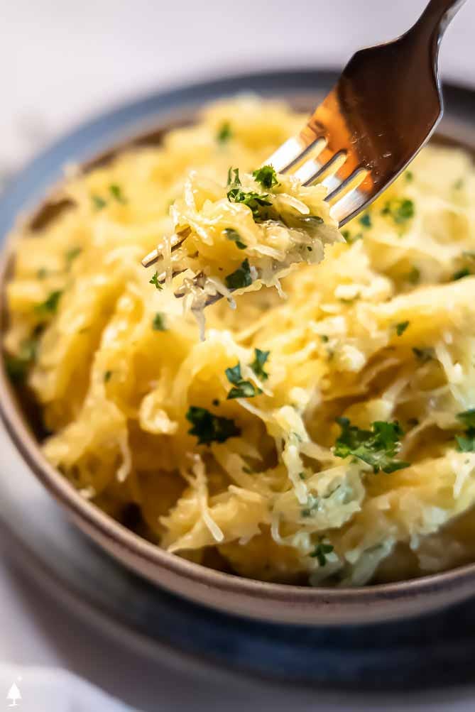 Garlic Parmesan Spaghetti Squash — Little Pine Kitchen | by Food the ...