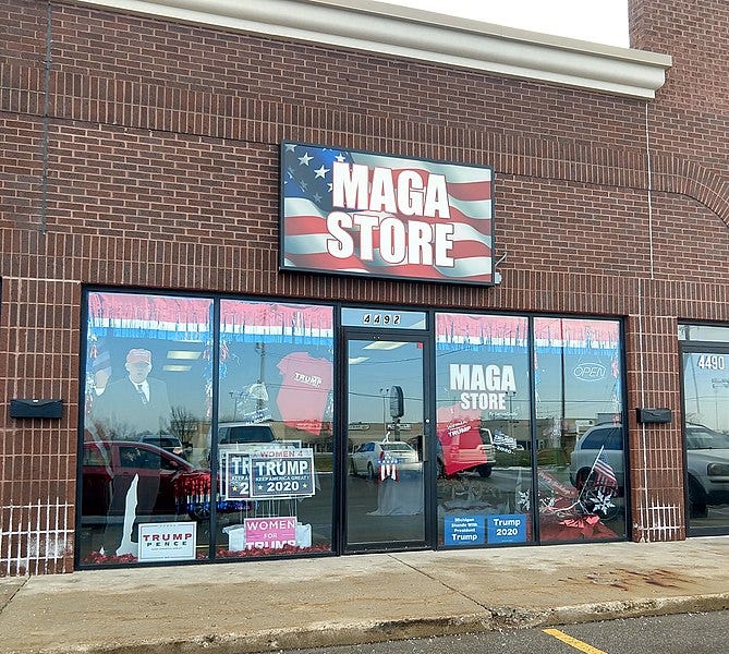 The MAGA Store. For all things Trump | by David Martin | The Left Is Right | Medium