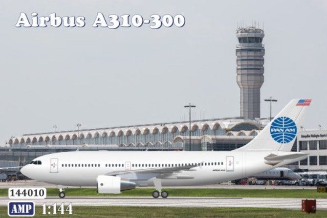 Experience the Thrill of Building a Detailed AMP 144–009 1/144 Airbus ...