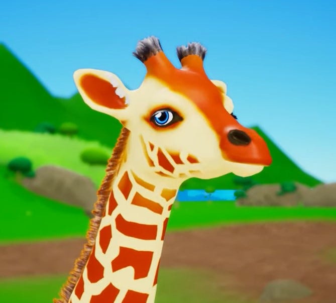 Magical Mushrooms World — Funny Baby Giraffe Nightmare | Funny Animals ...