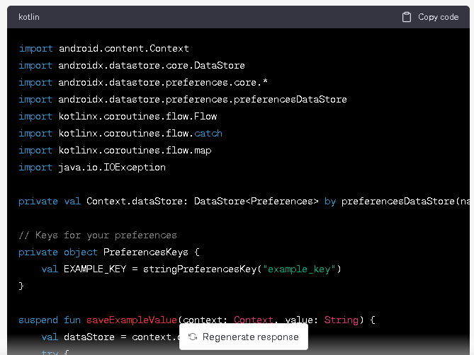 The DataStore API in Android. The DataStore API in Android Kotlin is… | by Tabish ahmad | Medium