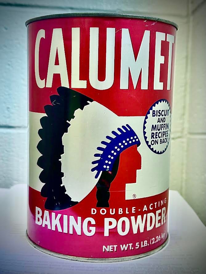 5lb Calumet Baking Powder Tin