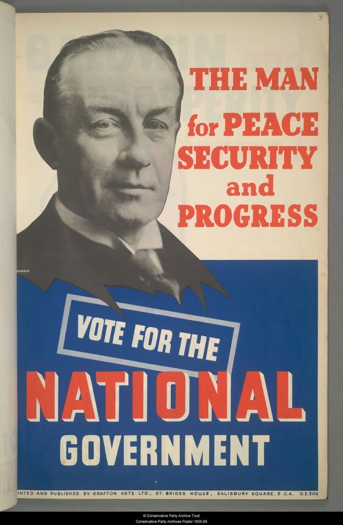 Confidence and Conflict — The 1935 General Election | by Political ...