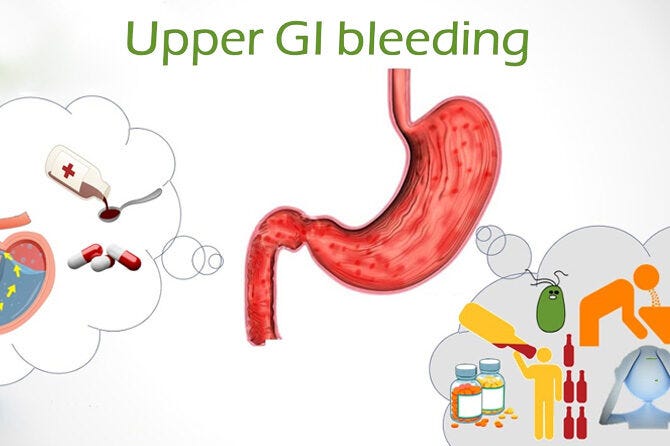 Upper GI Bleed — Blood Vomitus or Black Stools | by Dr. Pathik Parikh ...