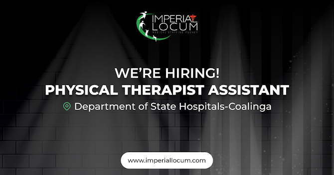 Physical Therapist Assistant Job Opening | by Floatphysicians | Apr ...
