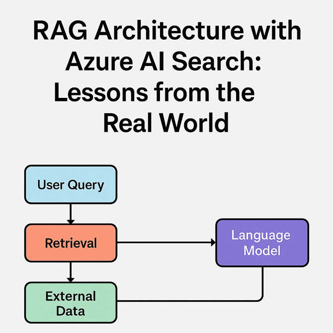 RAG Architecture with Azure AI Search: Lessons from the Real World | by ...