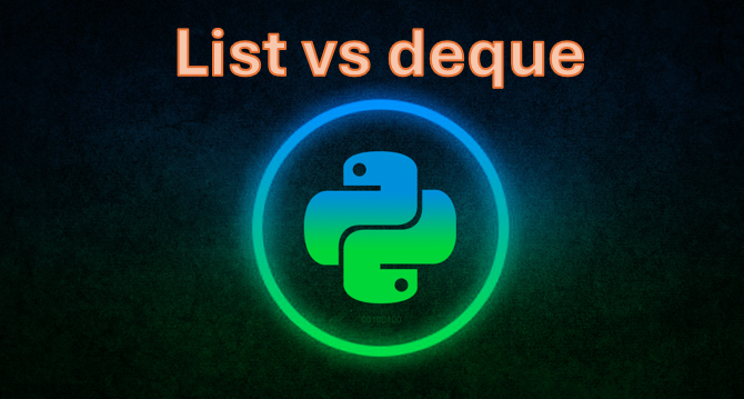 Python — Difference Between List And Deque By Vinoth Kumar Top Python Libraries Dec 2024