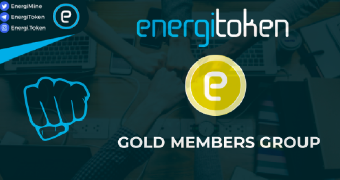 EnergiToken forms new Gold Member group | by EnergiMine | EnergiToken ...