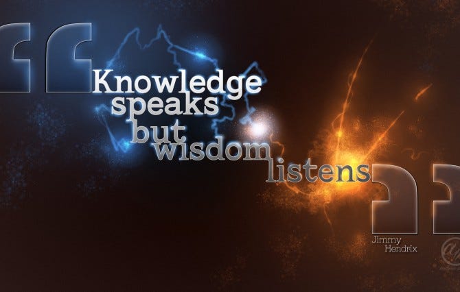 FACTS ABOUT WISDOM. 1. wisdom ….., Is the Ability to… | by Marvin ...