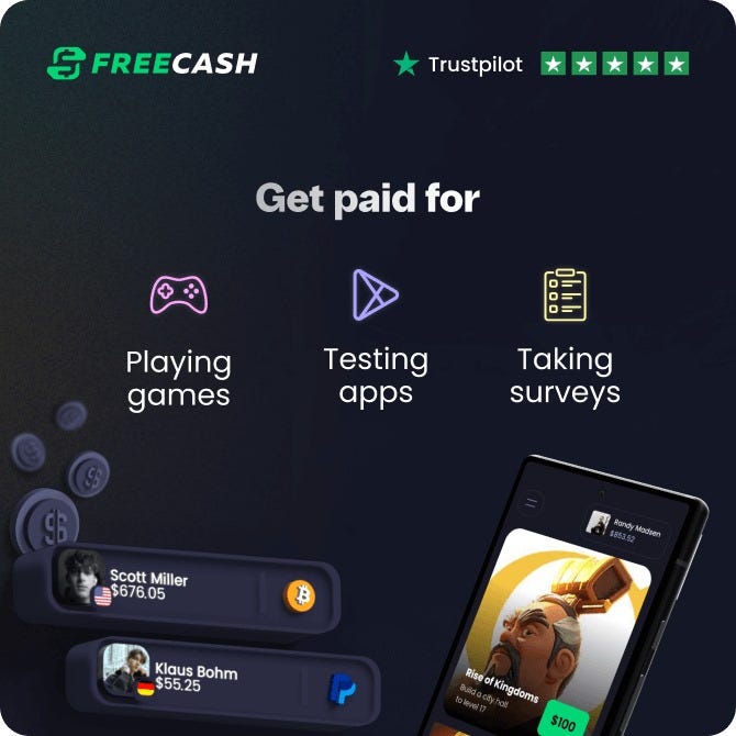 *How to Earn Cash with Freecash App* Making money online | by Wilfred ...