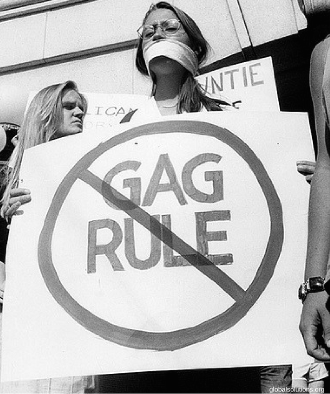 How the Global Gag Rule will do more harm than good | by Women at the ...