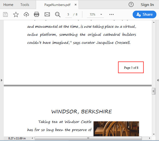 Add Page Numbers to an existing PDF Document using Java | by Andrew Wilson | Medium